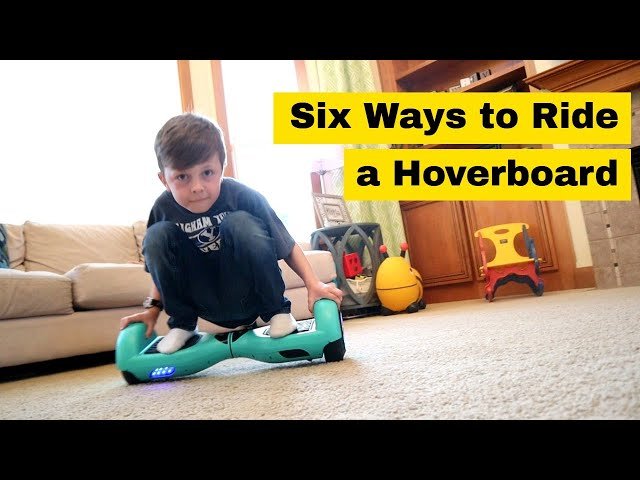 How To Teach A Kid To Ride A Hoverboard: Expert Tips - PickMyScooter